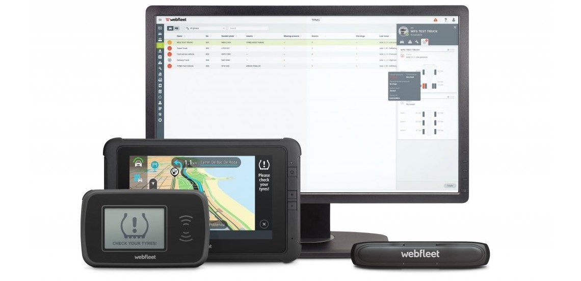 Webfleet Solutions and Bridgestone Collaborate to Create Integrated TPMS